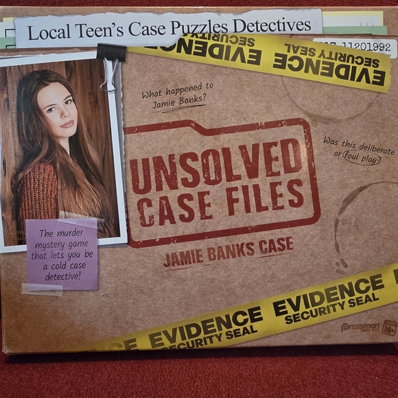 Games | Unsolved Case Files Jamie Banks Case | Poshmark